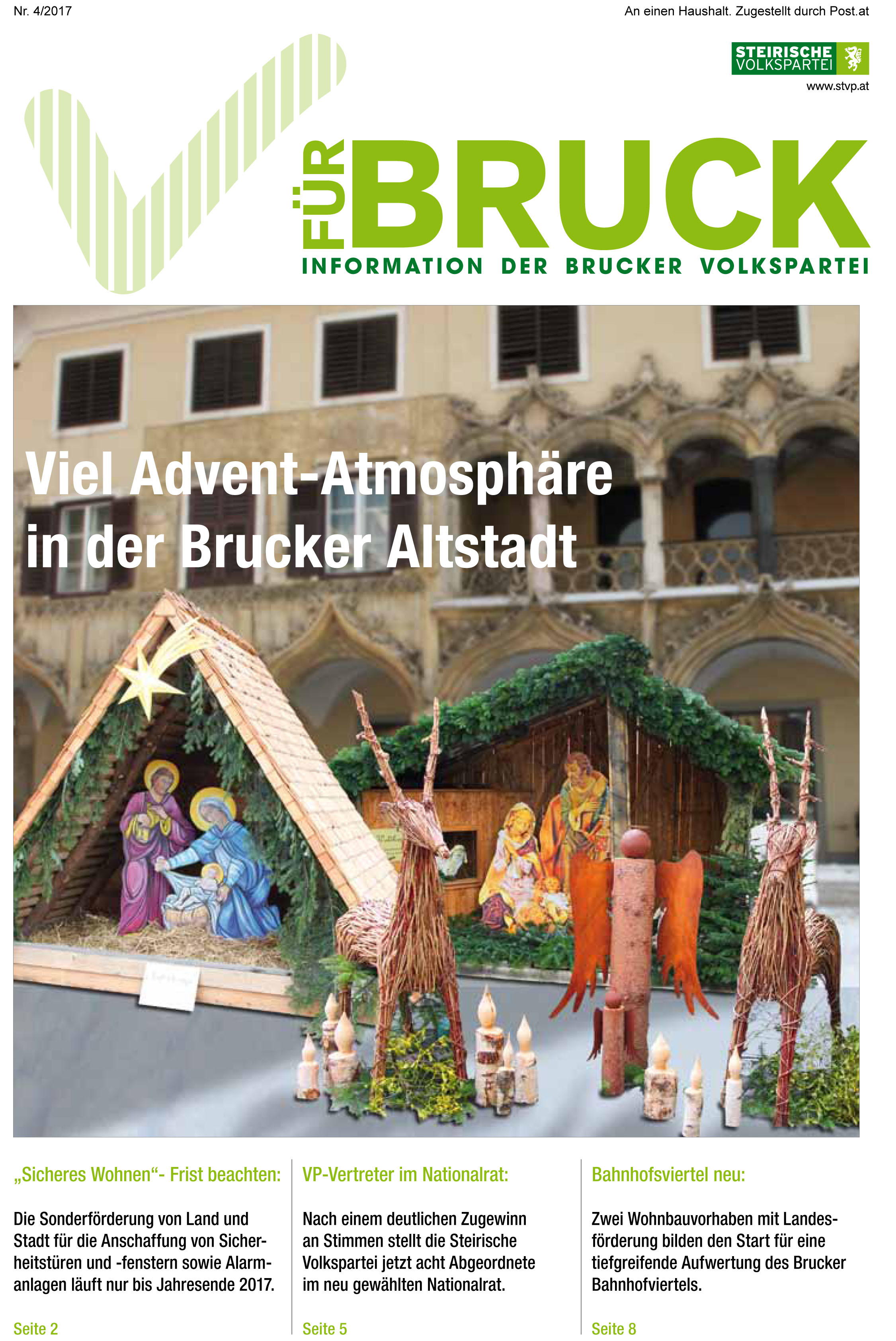 Zeitung auch online verfügbar... - Bruck an der Mur